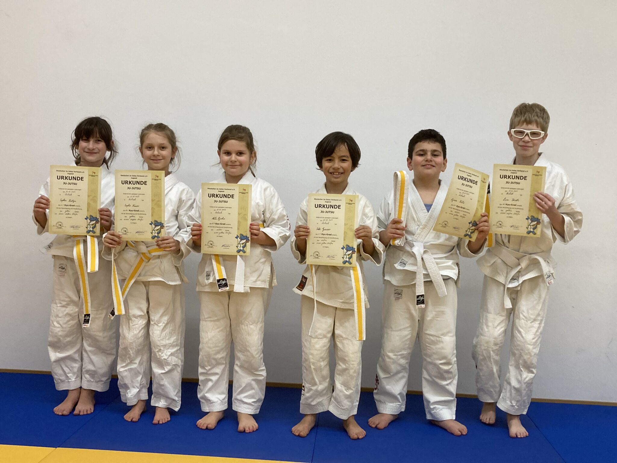 Erste Ju-Jutsu Prüfung nach dem neuen Prüfungsprogramm des DJJV – TSV Aichach